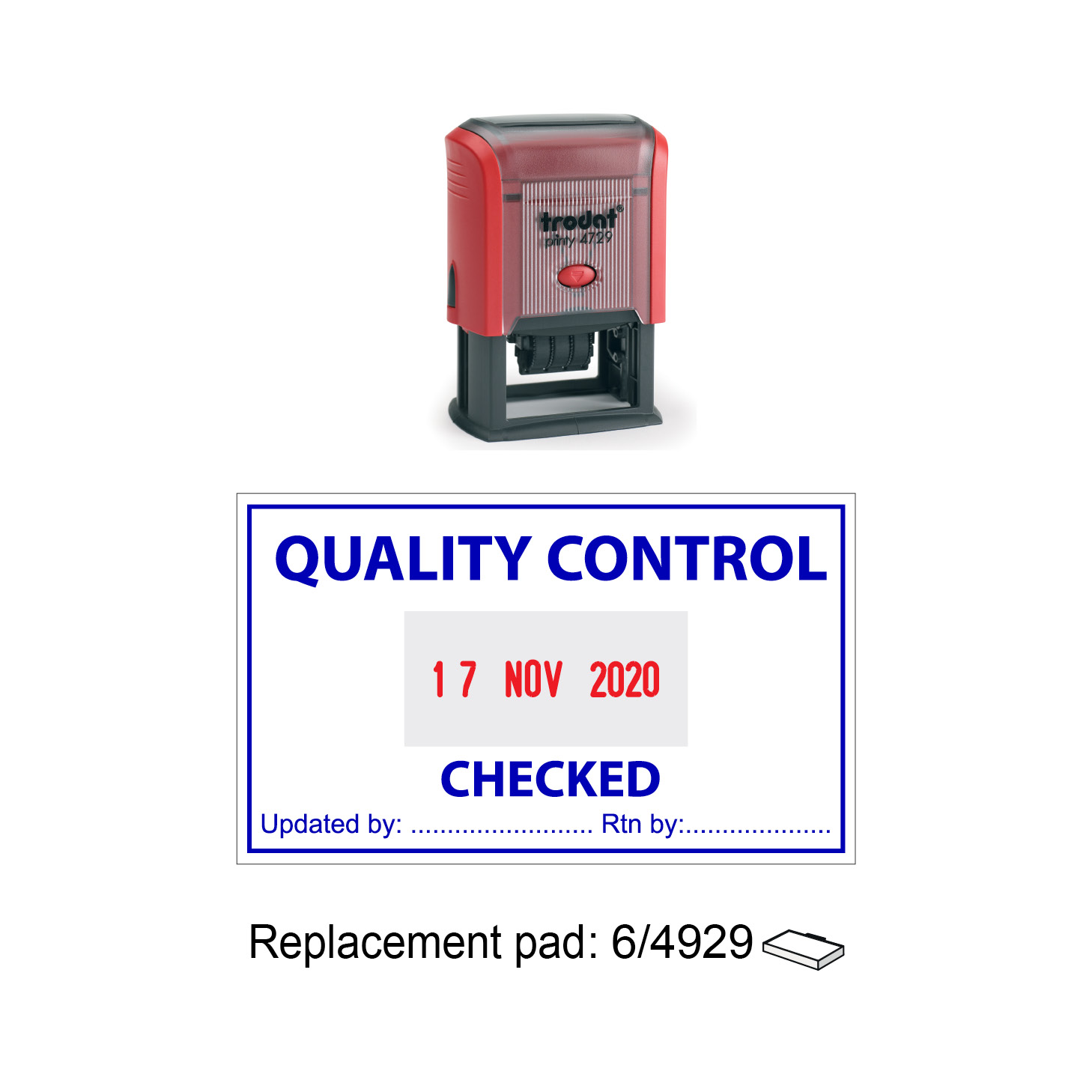 Trodat 4729 Self Inking Stamps|Rubberstamps Online Singapore