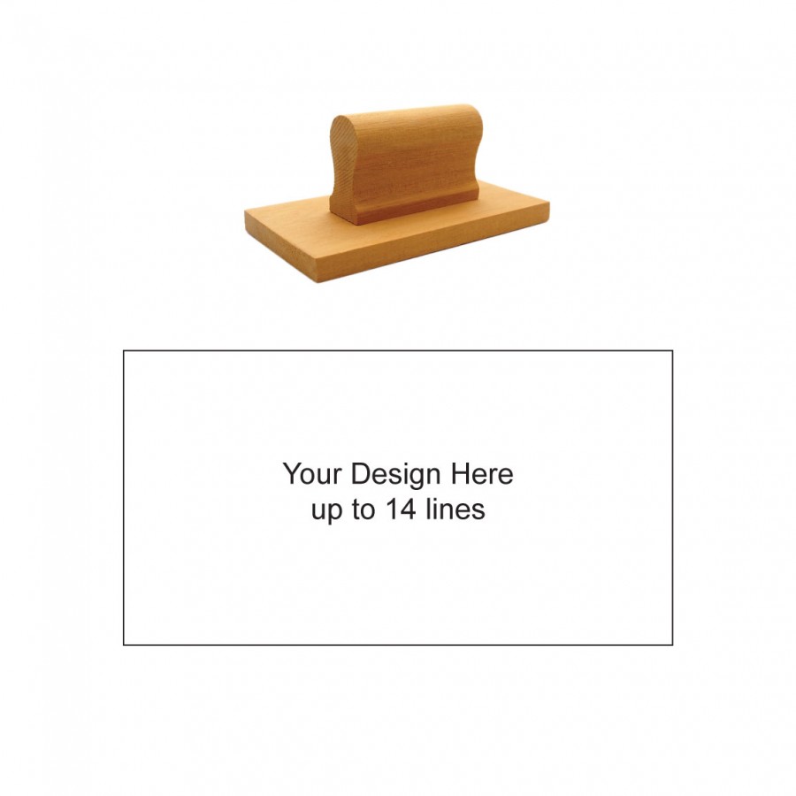 Extra Large Size Hand Stamp 74x138mm|Rubberstamps Online Singapore