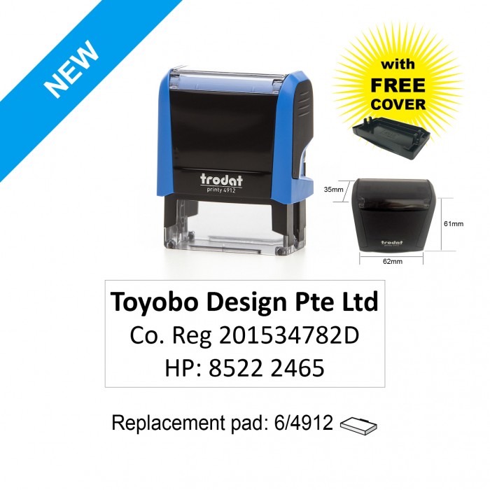 Trodat 4912 Self Inking Stamps|Rubberstamps Online Singapore