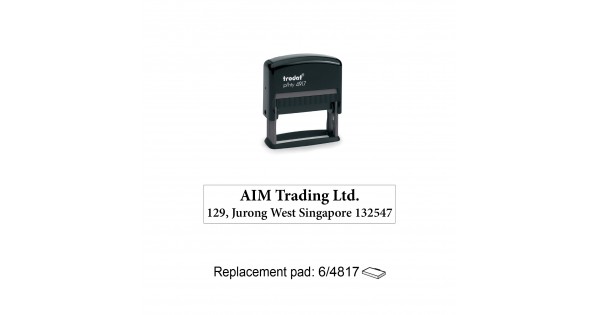 Trodat 4917 Self Inking Stamps|Rubberstamps Online Singapore