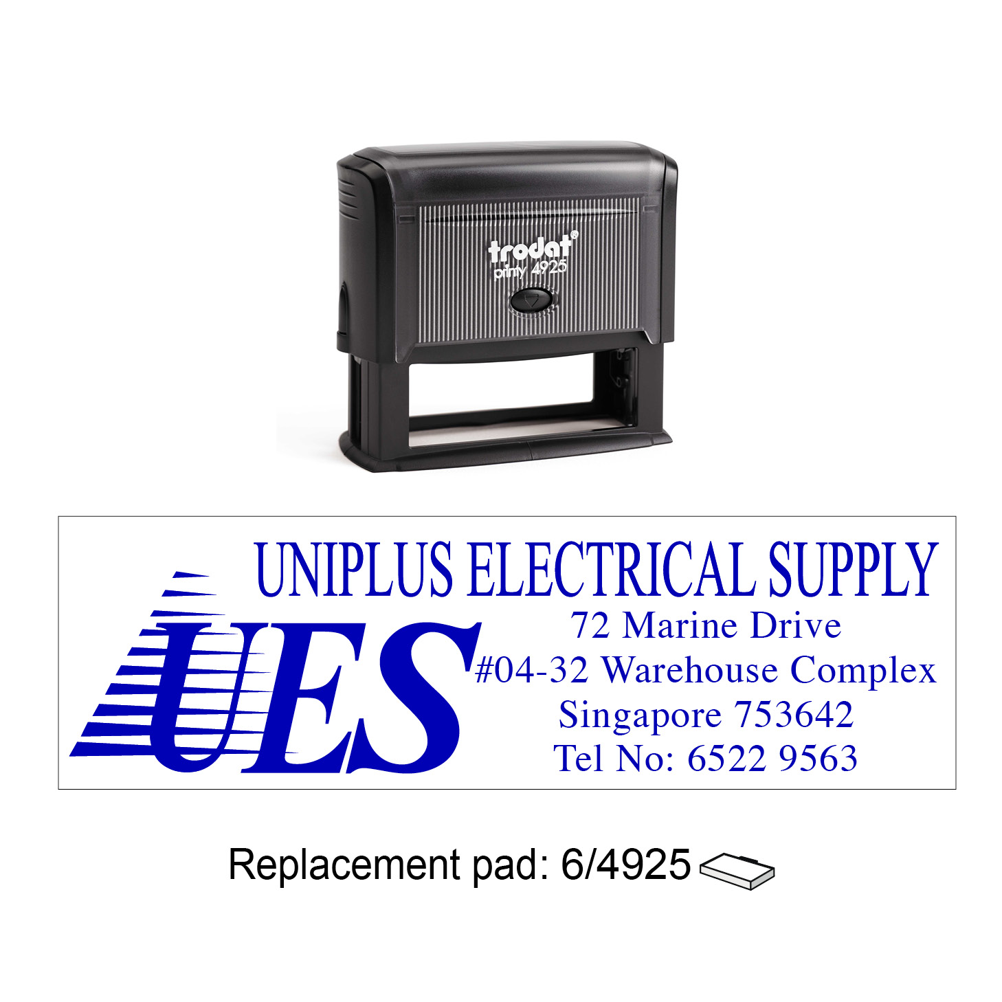 Trodat 4925 Self Inking Stamps|Rubberstamps Online Singapore