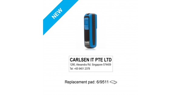 Trodat Pocket 9511 Self Inking Stamp 38x14mm|Rubberstamps Online Singapore