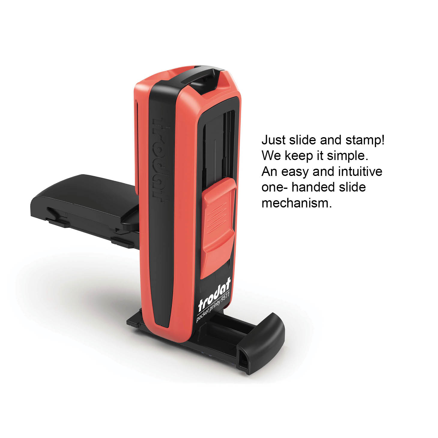 Trodat Pocket 9512 Self Inking Stamp 47x18mm|Rubberstamps Online Singapore