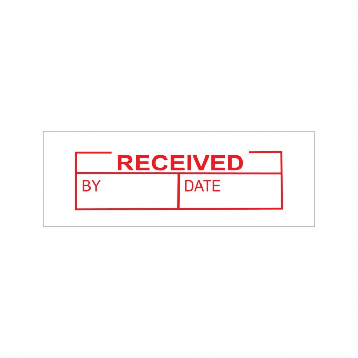 Received Date Stock Stamp 4911/104 38x14mm | Rubber Stamps Online Singapore