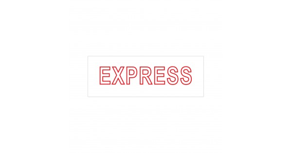 Express Stock Stamp 4911/125 38x14mm | Rubber Stamps Online Singapore