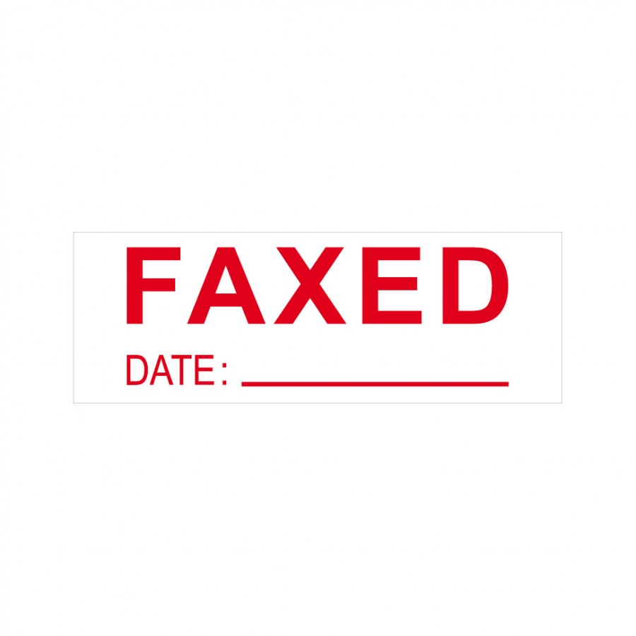 Faxed Stock Stamp 4911/13| RubberStamps Online Singapore