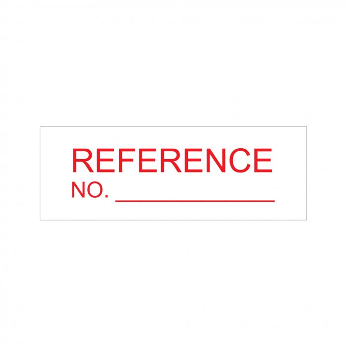 Reference Number Stock Stamp 4911/155 38x14mm | Rubber Stamps Online ...