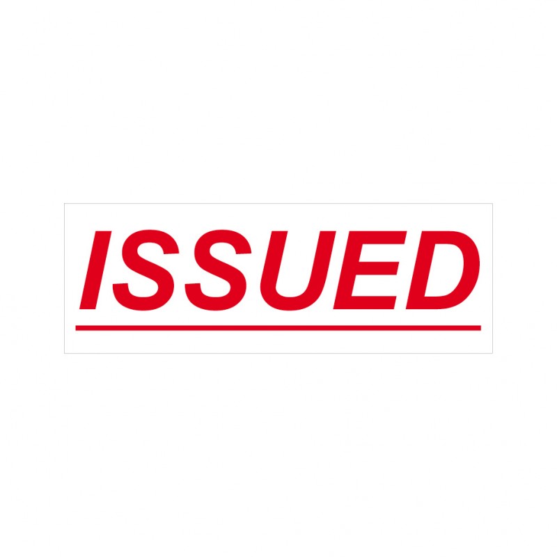 Issued Stock Stamp 4911/57| RubberStamps Online Singapore